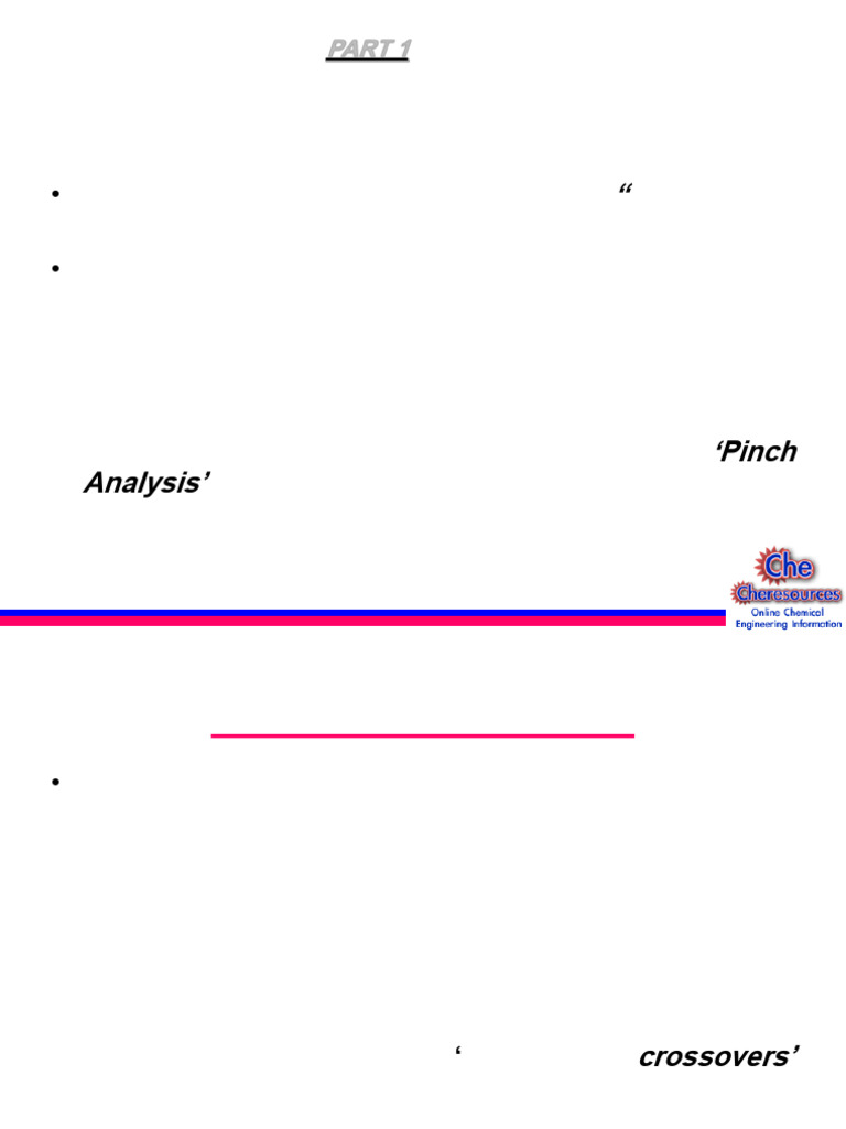 Understanding Pinch Technology Basics | PDF | Heat | Thermodynamics
