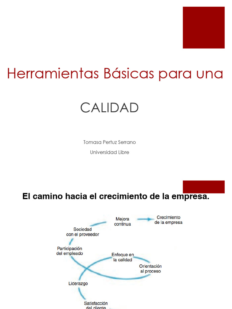 Herramientas Clave para la Calidad Empresarial | PDF | Calidad ...