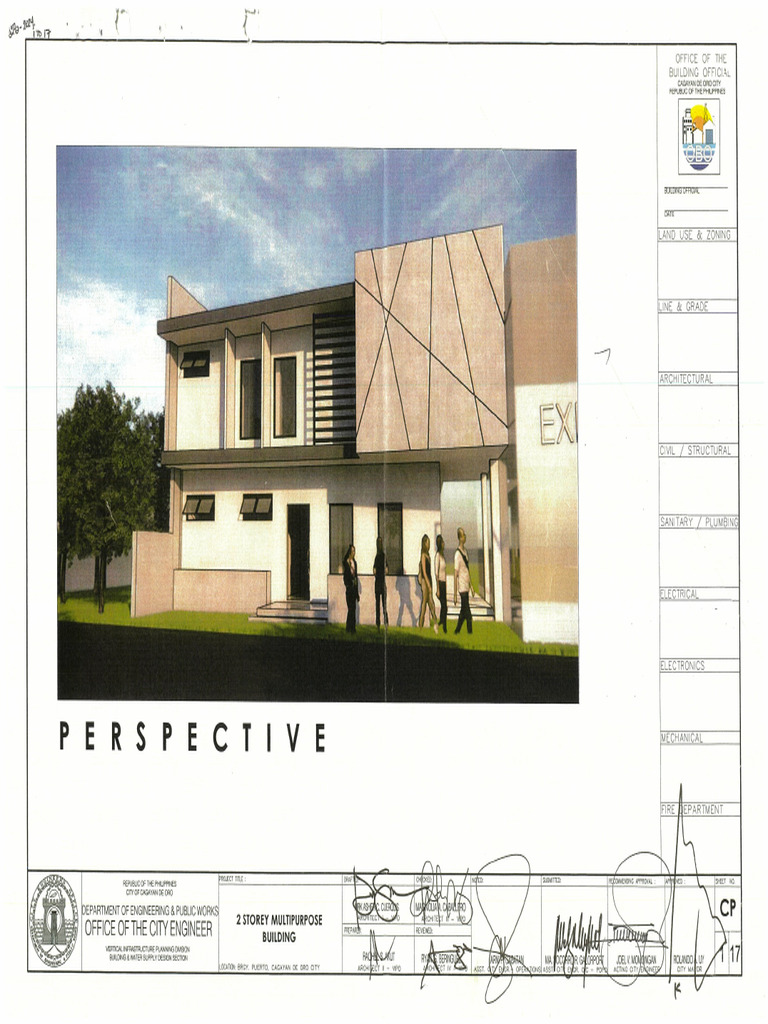 2 Storey Approved Plans & Drawing | PDF