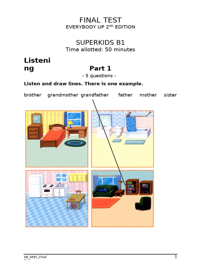 SKB1 Final Test | PDF