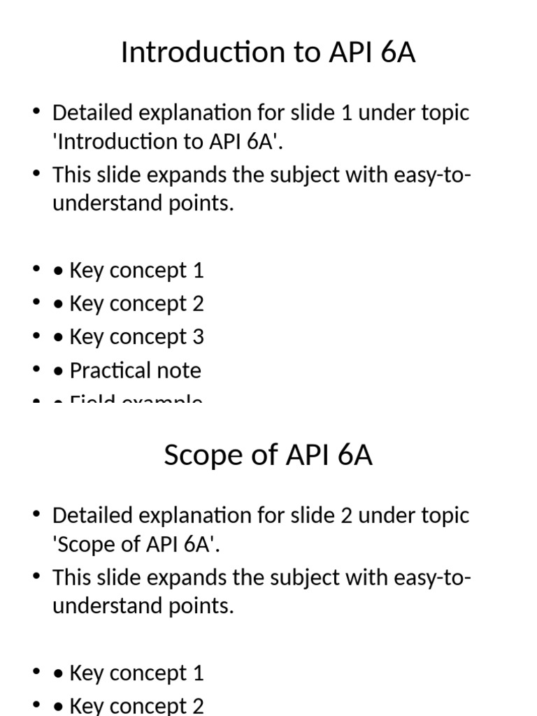 API 6A 100 Page Professional Detailed Presentation | PDF | Mechanical ...