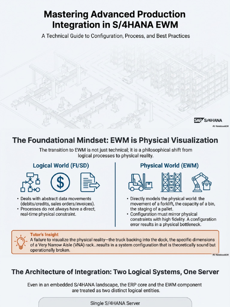 Mastering EWM Production Integration | PDF