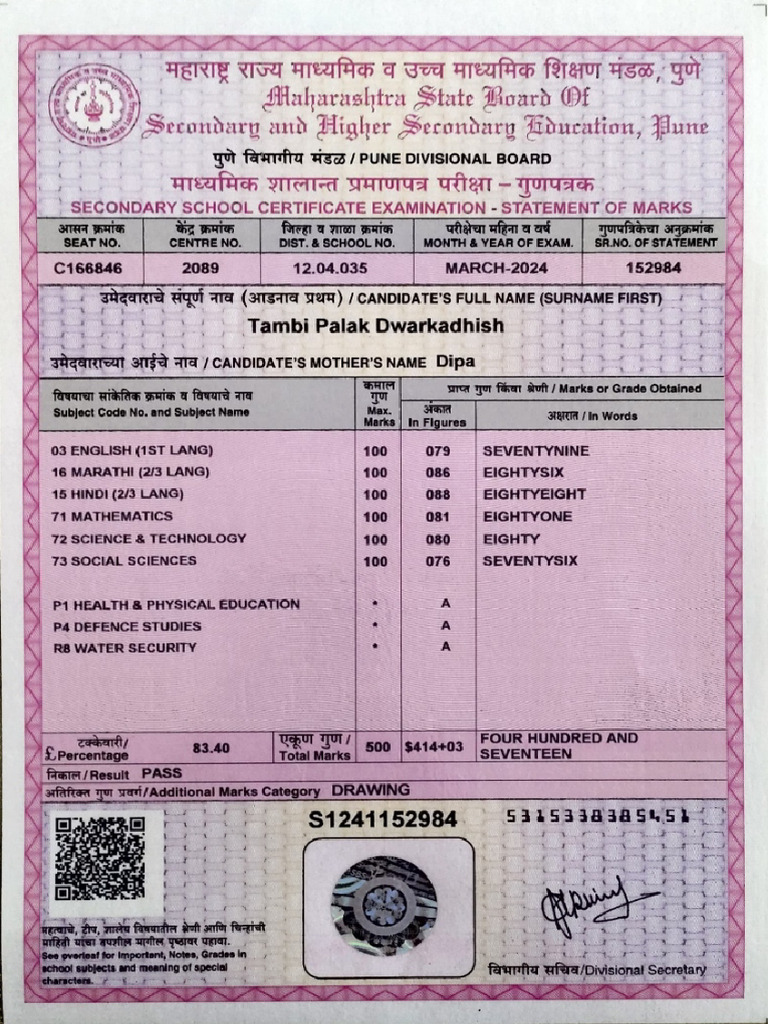 Board Certificate | PDF