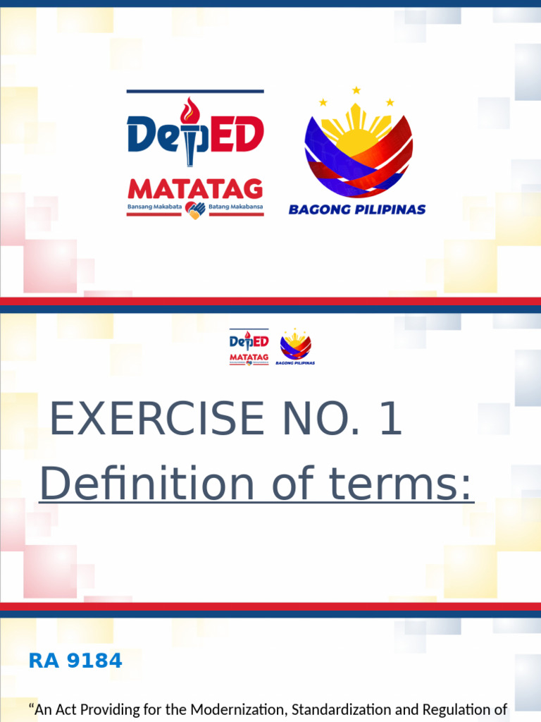 Exercise No. 1 Procurement | PDF | Procurement | Goods