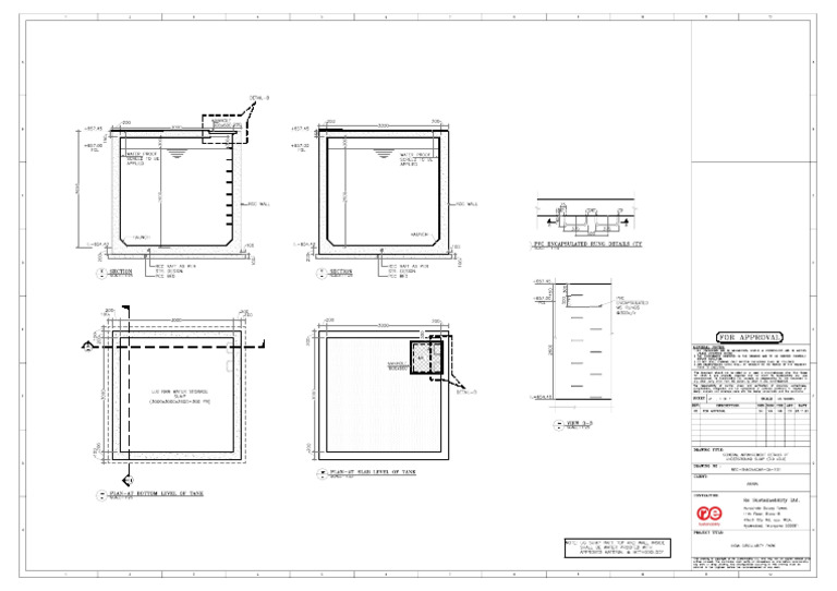 GA-101 - Underground Sump | PDF