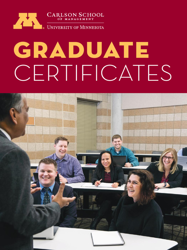 Graduate Certificates for Career Advancement | PDF | Taxes | Master Of ...