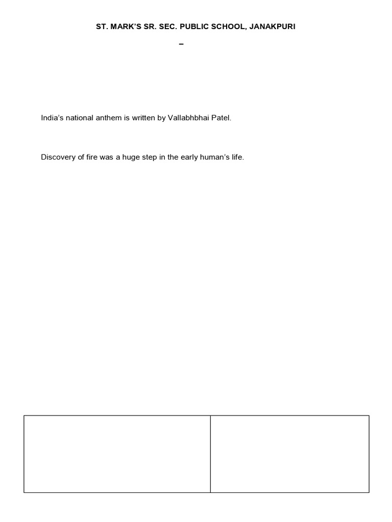 Class III Evs and Maths | PDF