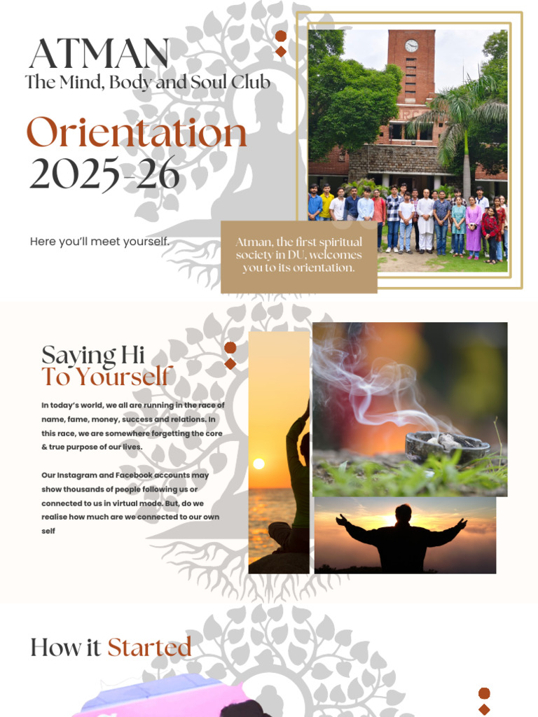 Atman Orient.।। | PDF | Ātman (Hinduism) | Spirituality