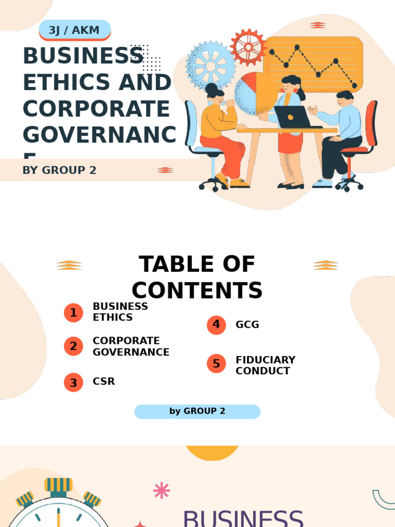 Business Ethics and Corporate Governance Guide | PDF | Corporate Social ...
