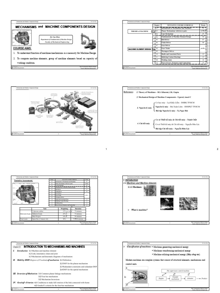 Machine Design: Mechanisms & Components | PDF | Machines | Mechanical ...