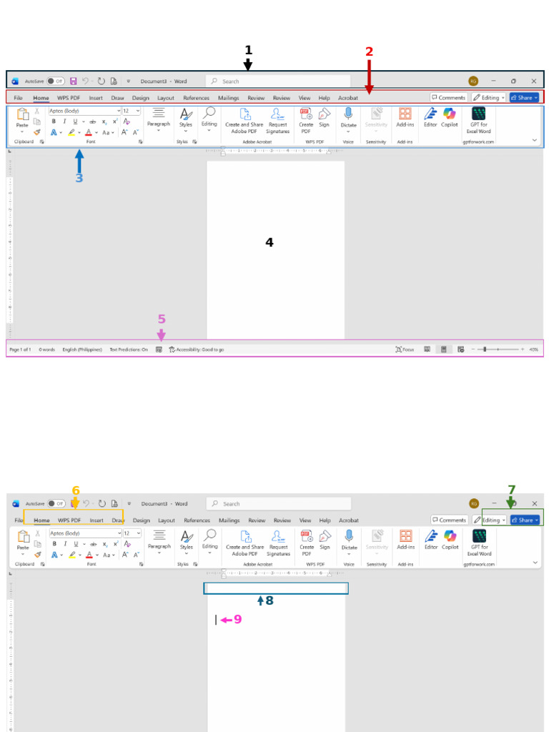 Parts of the Screen | PDF