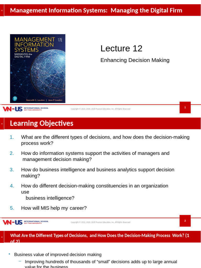 Enhancing Decision Making with MIS | PDF | Business Intelligence ...
