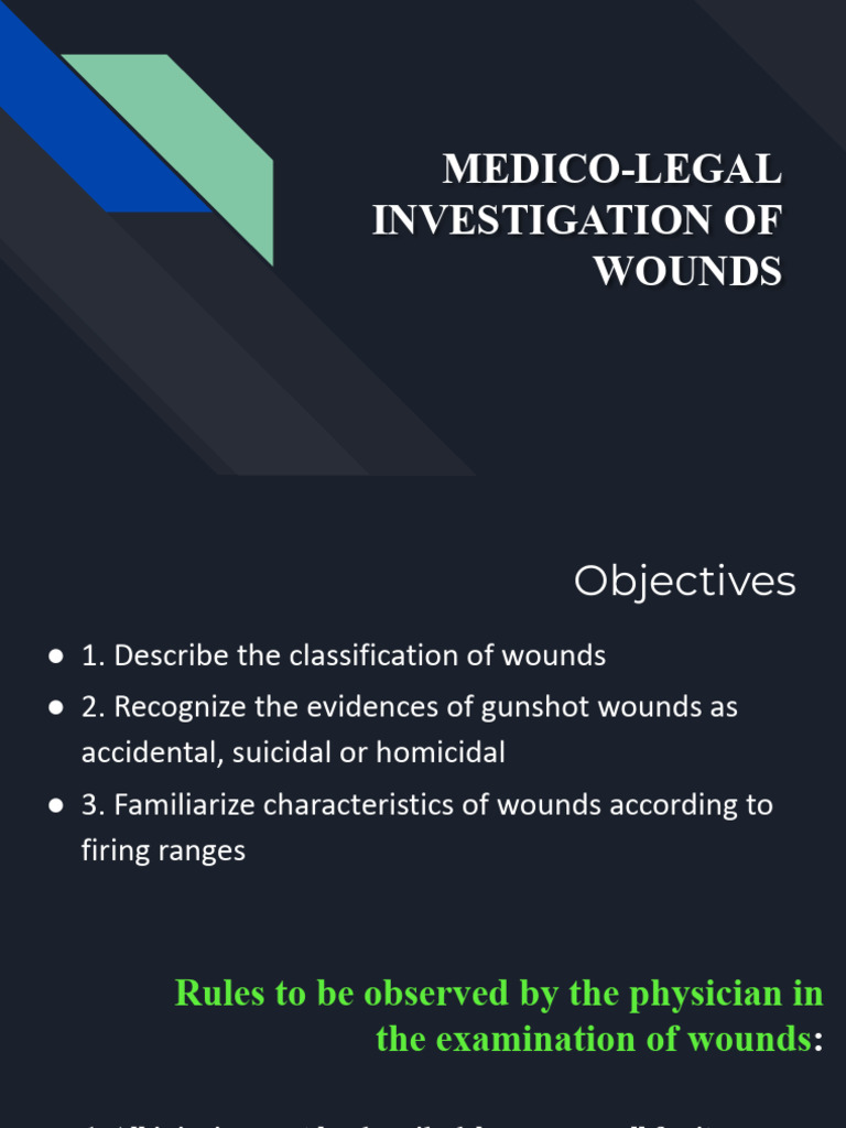 Legal Med - Semi Medico Legal | PDF | Gun Barrel | Firearms
