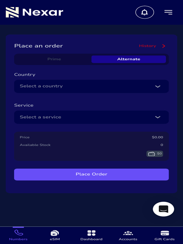 Order Placement for Services | PDF