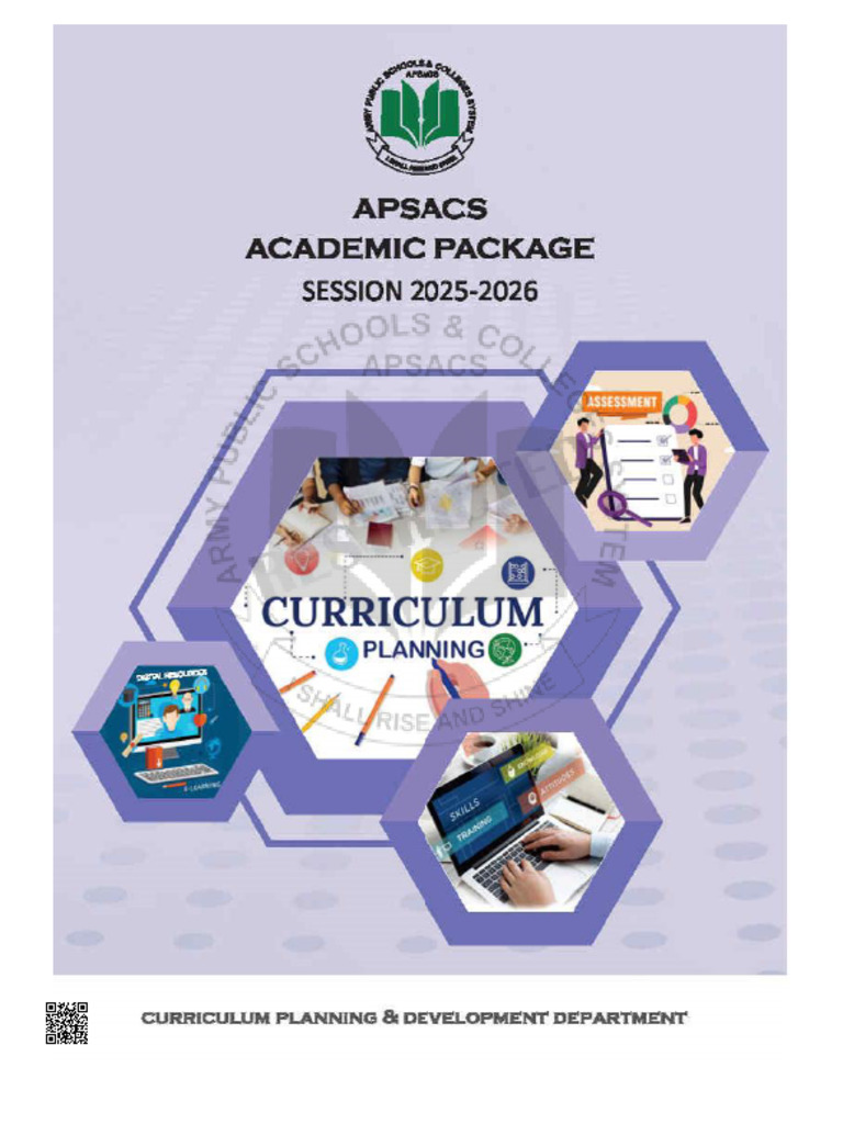 APSACS Academic Package 2025-26 Overview | PDF | Differentiated ...