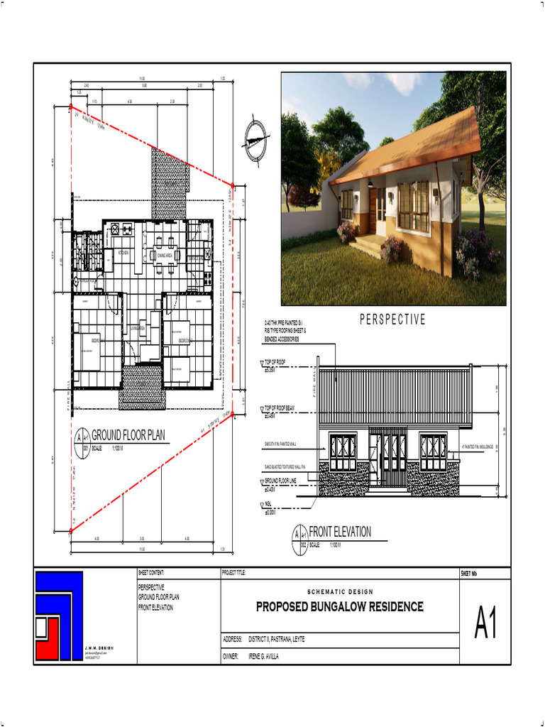 Schematic Design - A3 Size | PDF | Home