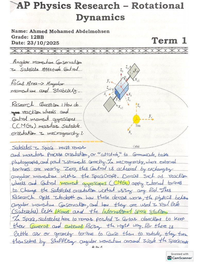 AP Physics Research (Term 1) Ahmed Moham | PDF
