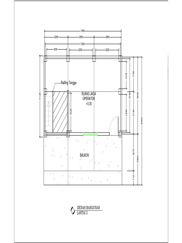 Denah Lt.2 Ro Tidung | PDF