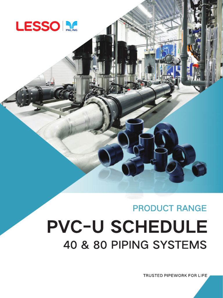 PVC-U Schedule-40 & 80 Piping Systems | PDF