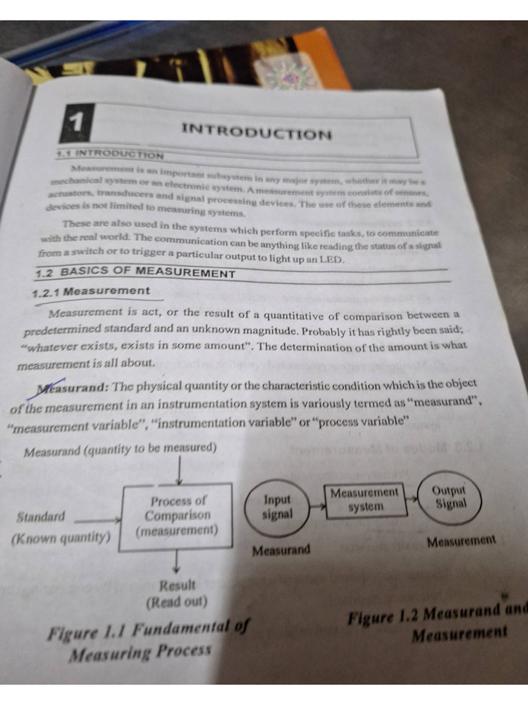 Sensors Unit 1 | PDF