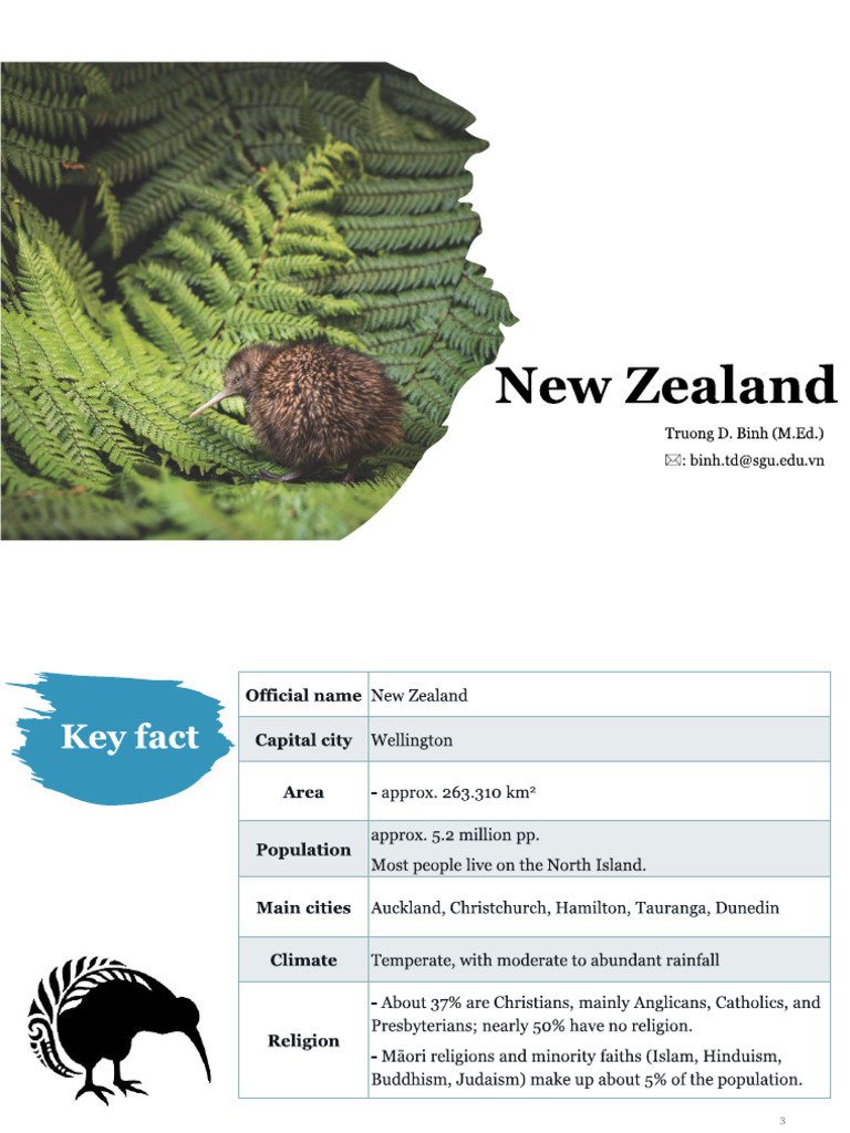 New Zealand - An Overview | PDF