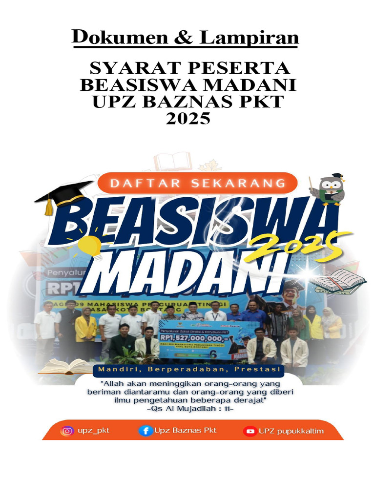 Final Formulir BM 2025 | PDF