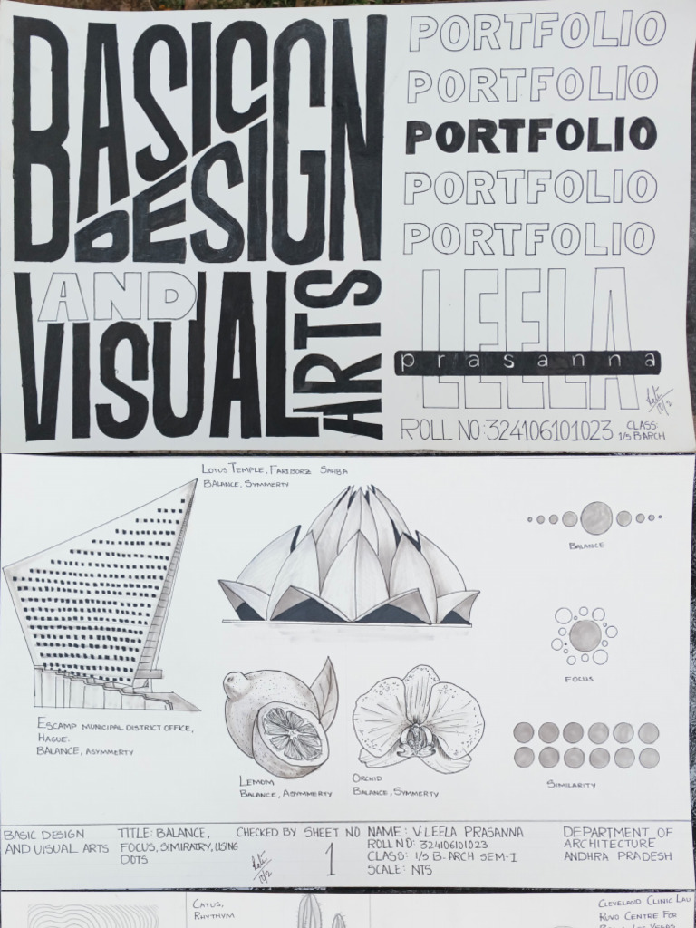 Basic Design Portfolio Leela | PDF