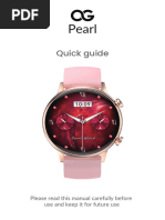 Smartwatch User Manual Guide | PDF | Smartwatch | Smartphone