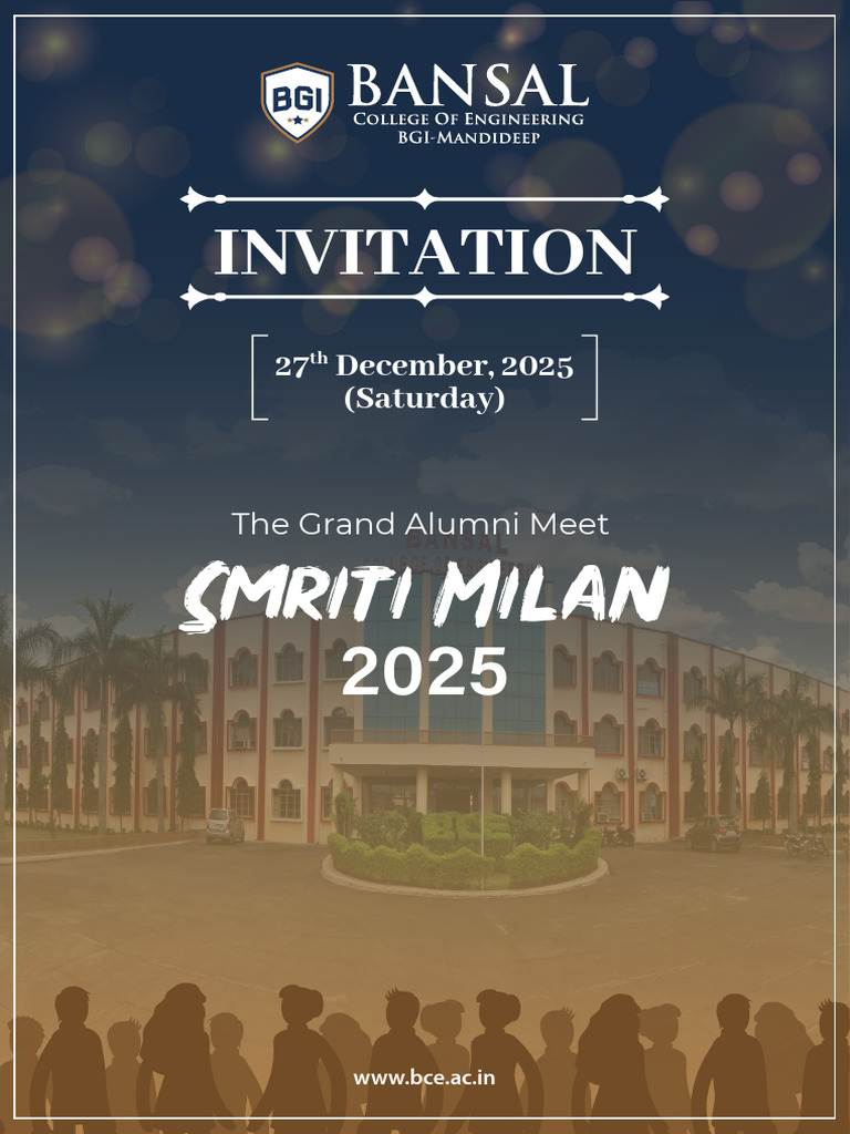 Smriti Milan Invitation-2025 | PDF