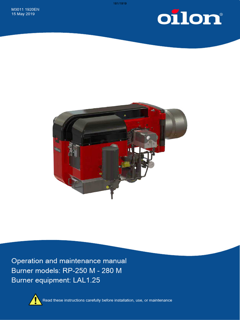 Oilon burner | PDF | Boiler | Valve