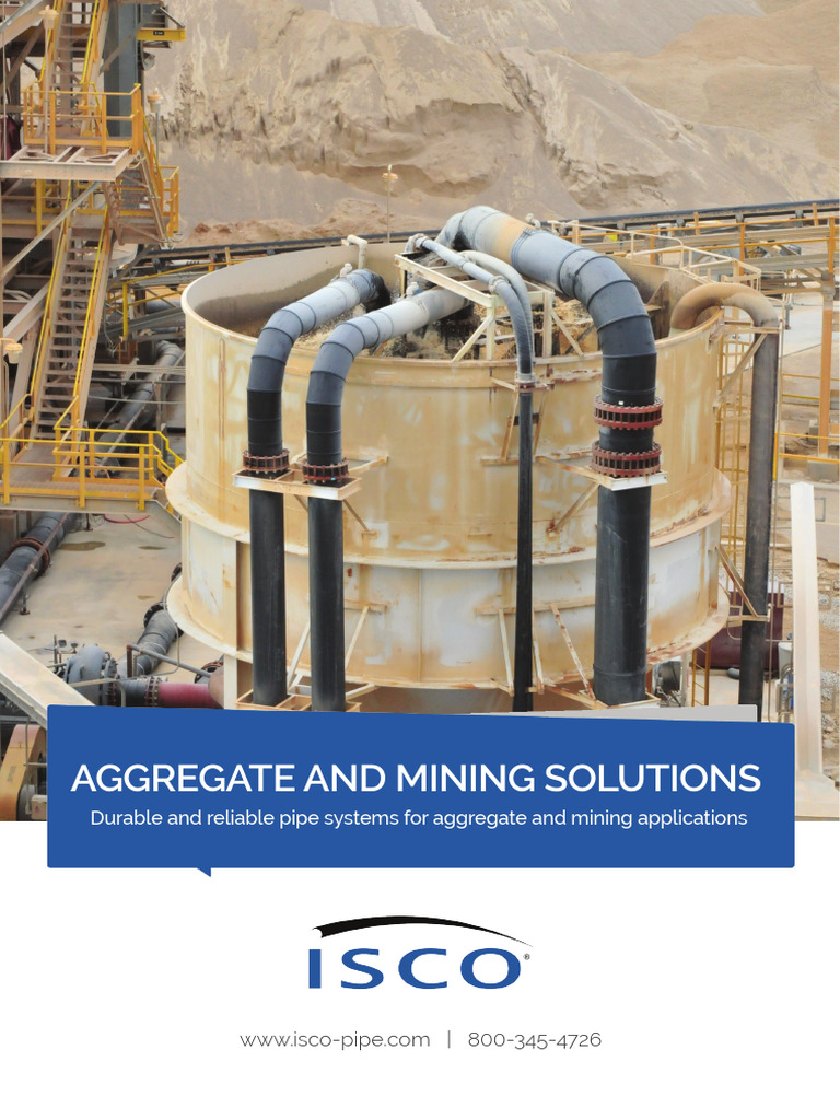 Aggregate and Mining Pipe Solutions Brochure | PDF | Pump | Pipe (Fluid ...