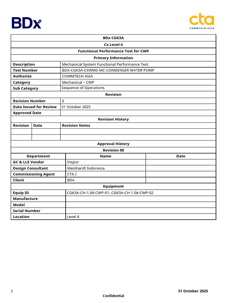 Bdx-Cgk3a-Cxwms-Mc-Condenser Water Pump-R0 | PDF