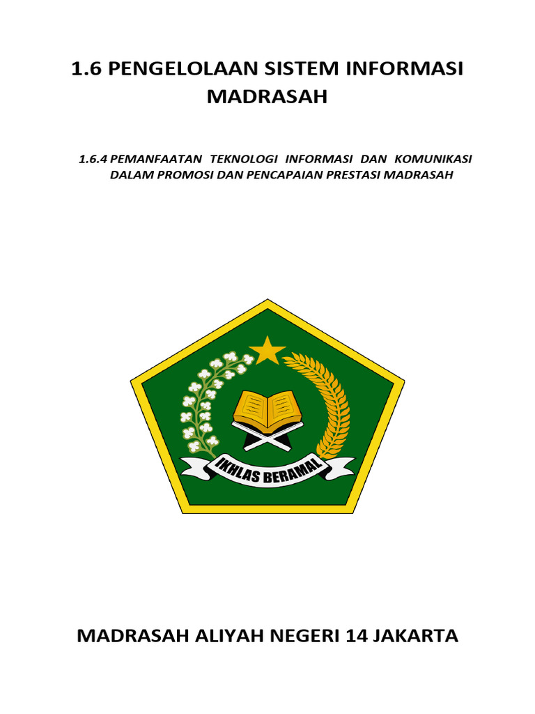 Pemanfaatan TI untuk Prestasi Madrasah | PDF