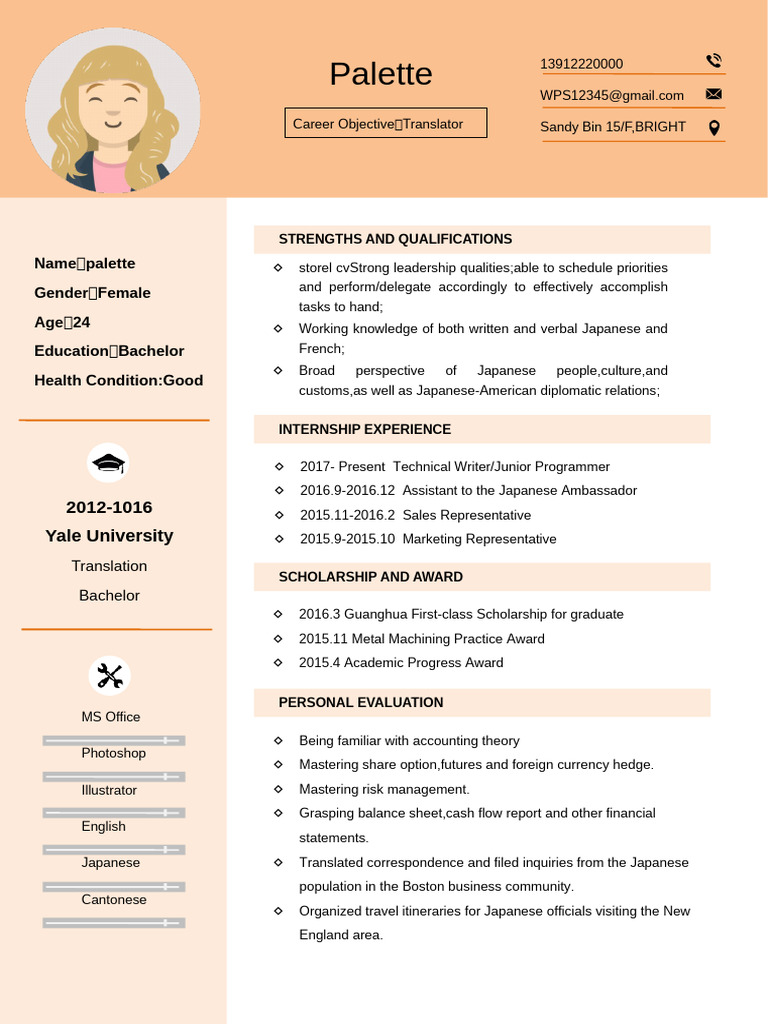 Contoh CV Terbaru | PDF