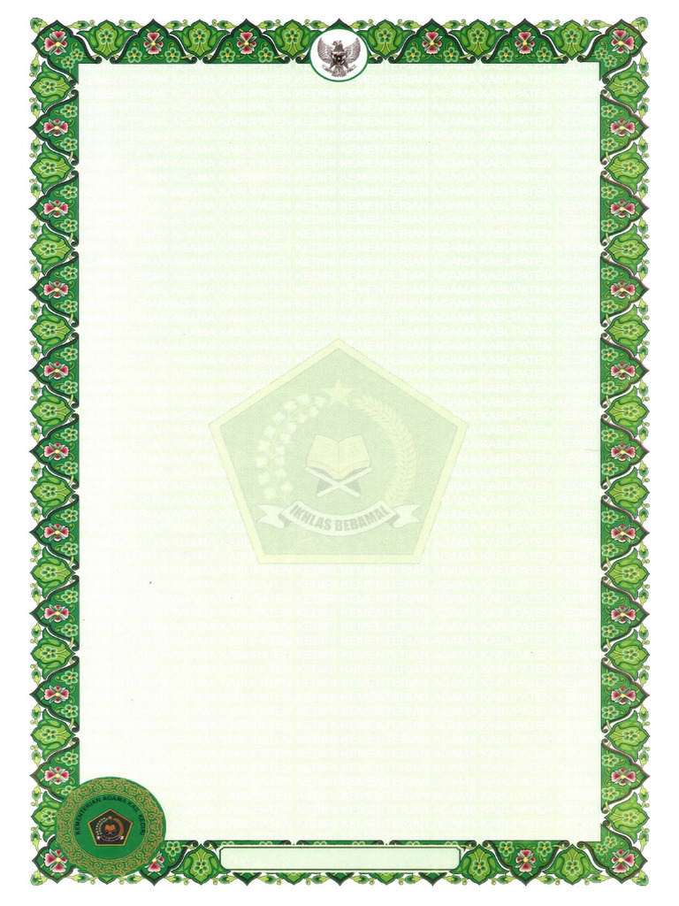Border SKL SMP | PDF