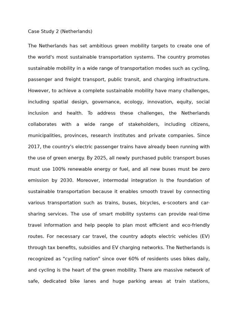 Green Mobility | PDF