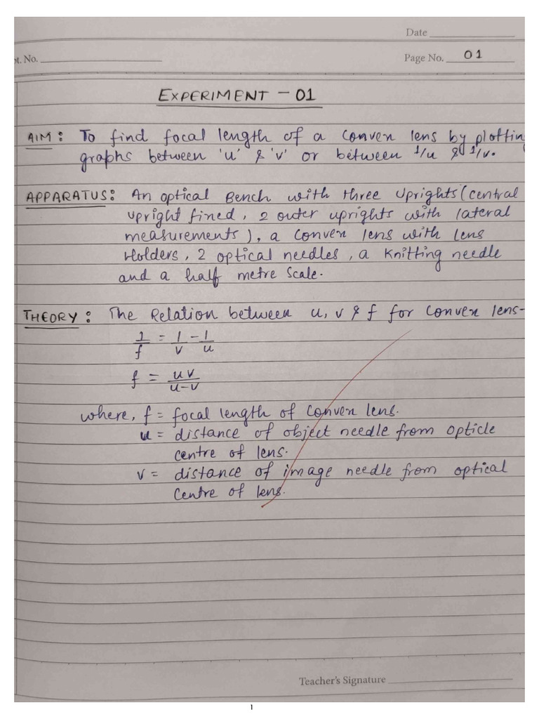 Phyics Practical | PDF