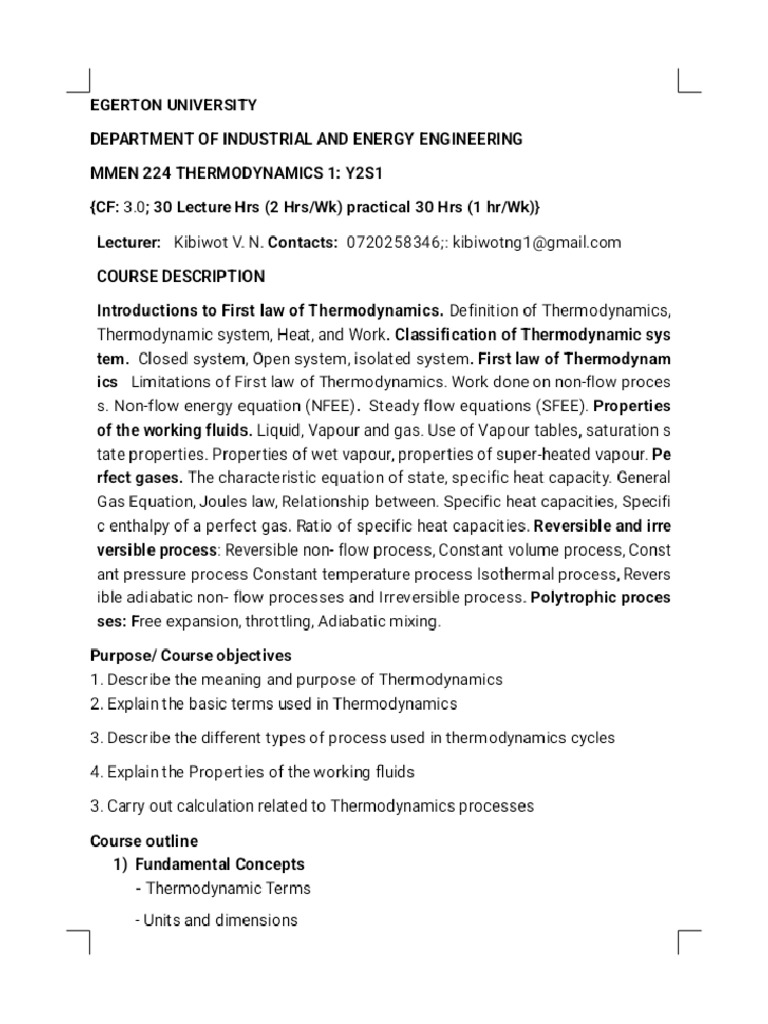 Thermo Notes 2025 - Phoenix | PDF