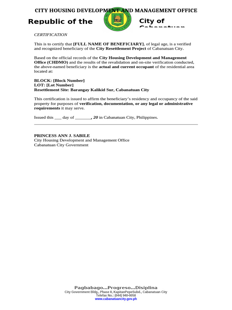 Certification | PDF