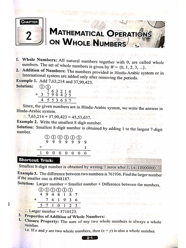 Mathematical Operations | PDF