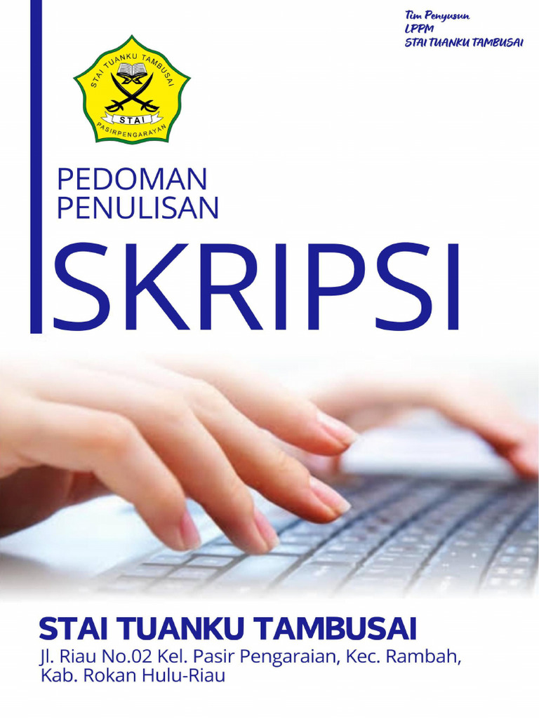 Pedoman Penulisan Skripsi STAI Tuanku Tambusai | PDF