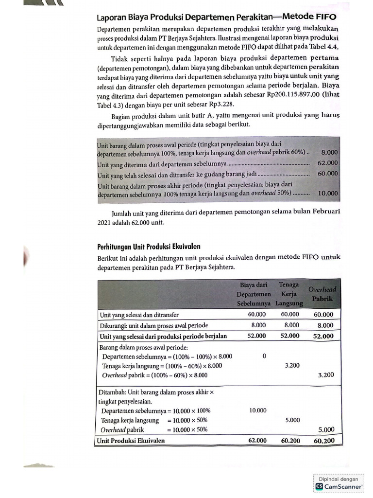 Cara Kerja Metode FIFO | PDF