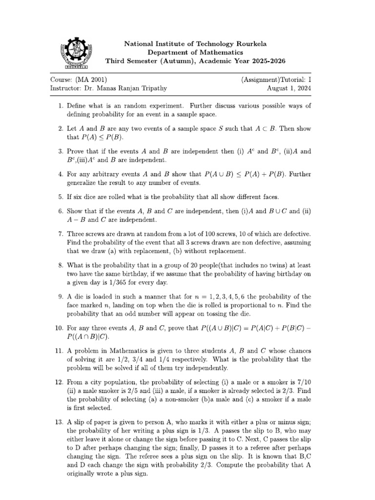 Assignment 1 | PDF