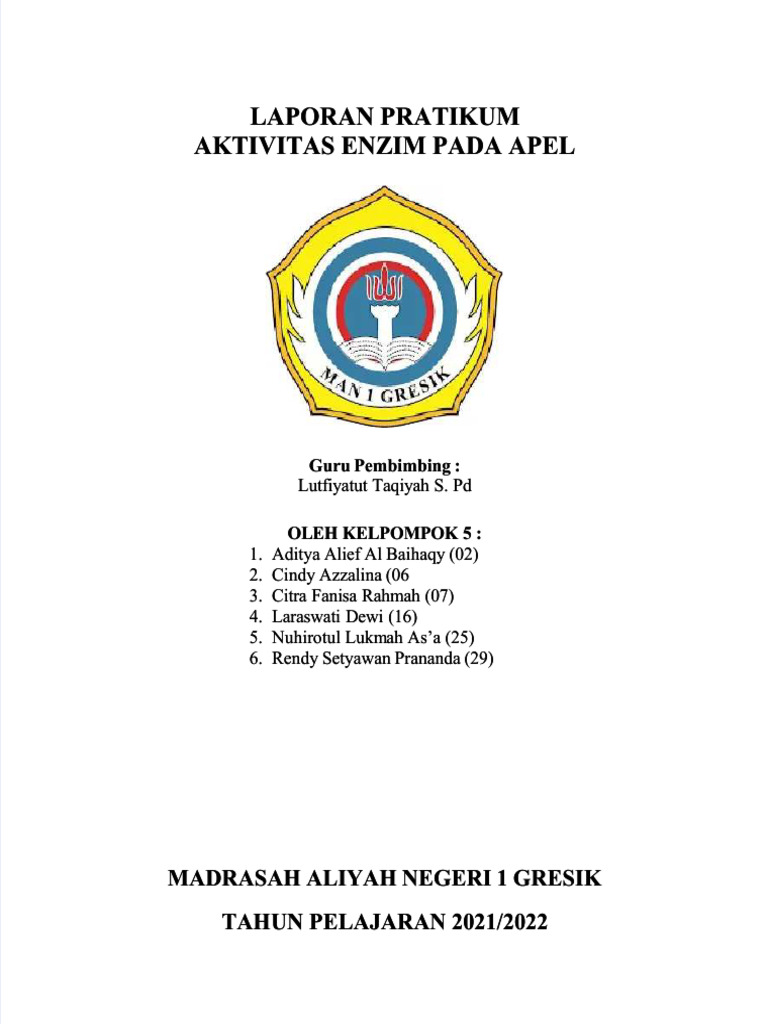 Aktivitas Enzim pada Apel dan Pencoklatan | PDF