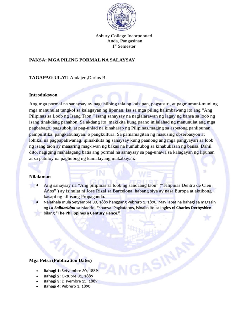 Report Format (4) | PDF