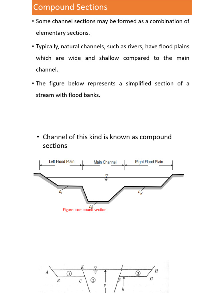 Chapter Three-Compund and Best Hydraulic Section | PDF | Discharge ...