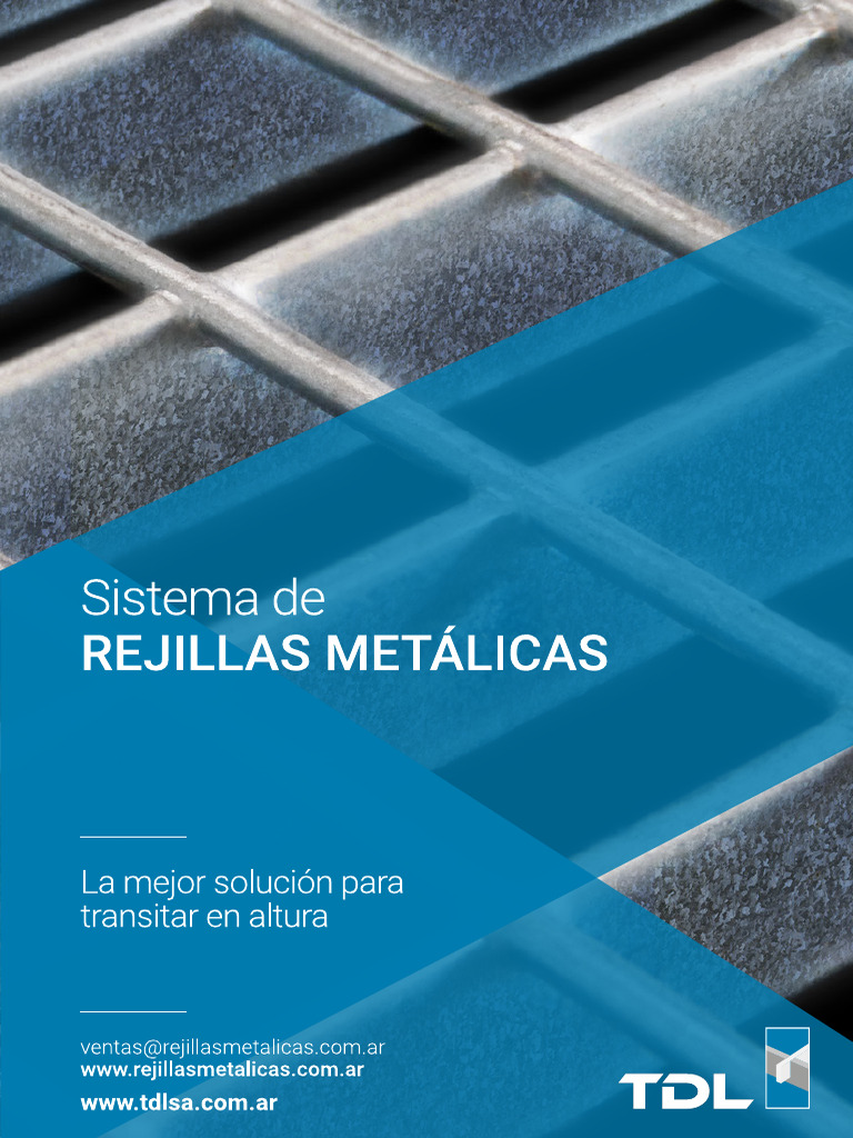 Rejillas Metálicas: Tipos y Usos | PDF | Tornillo | Arandela (Hardware)