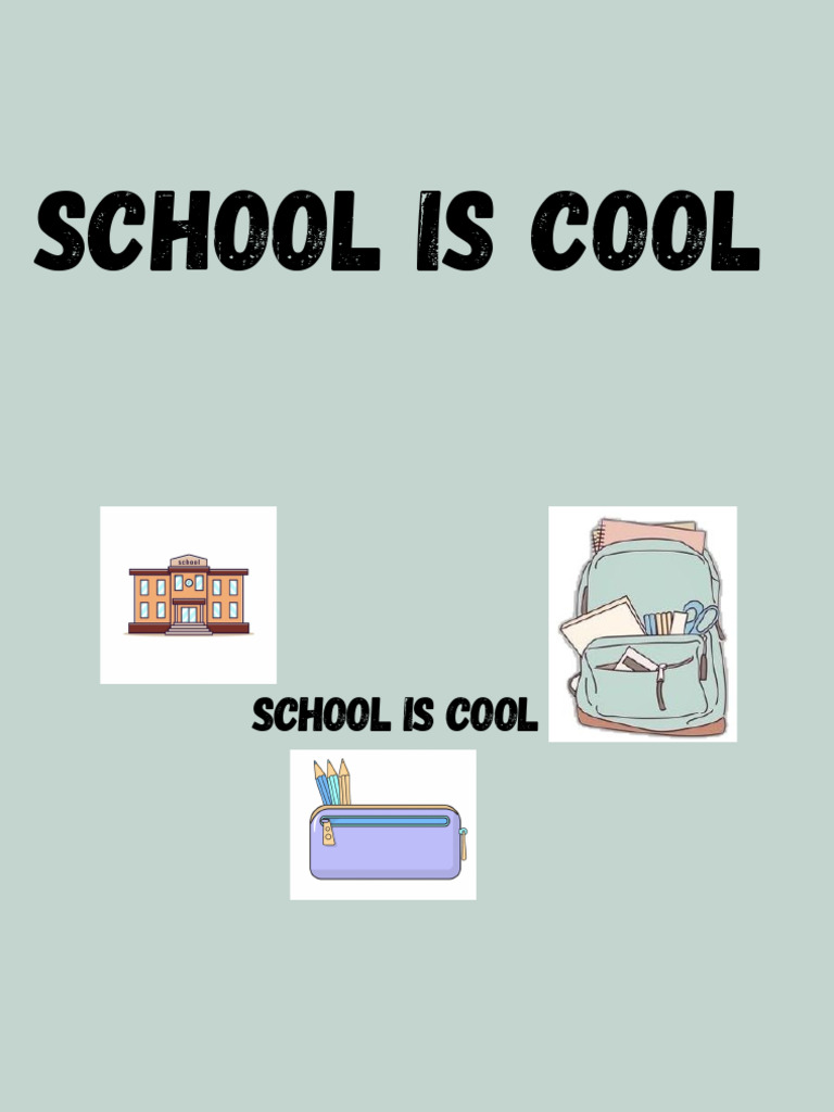 School is Cool | PDF