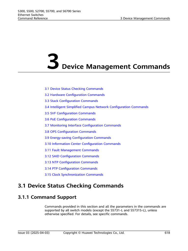 Device Management Commands Guide | PDF | Power Supply | Volt