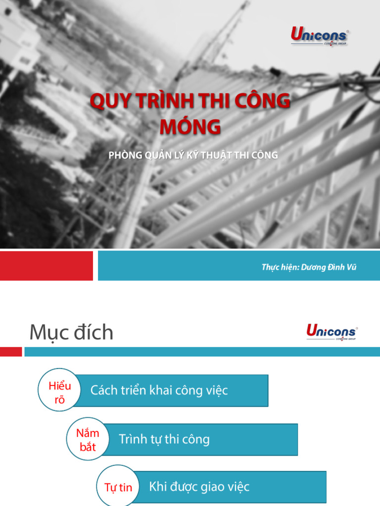 Thi Cong Mong - Unicons Rev.01 | PDF